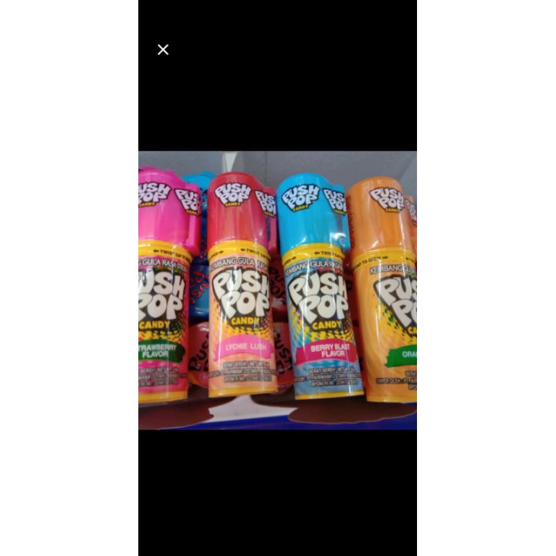 Push pop candy candy 14gr|Push pop candy lipstick 14gr | Shopee Philippines