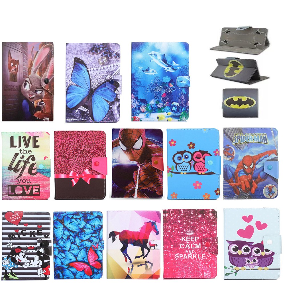Sony Xperia Tablet Z (10.1）Flip tablet case Color cartoon anti falling ...
