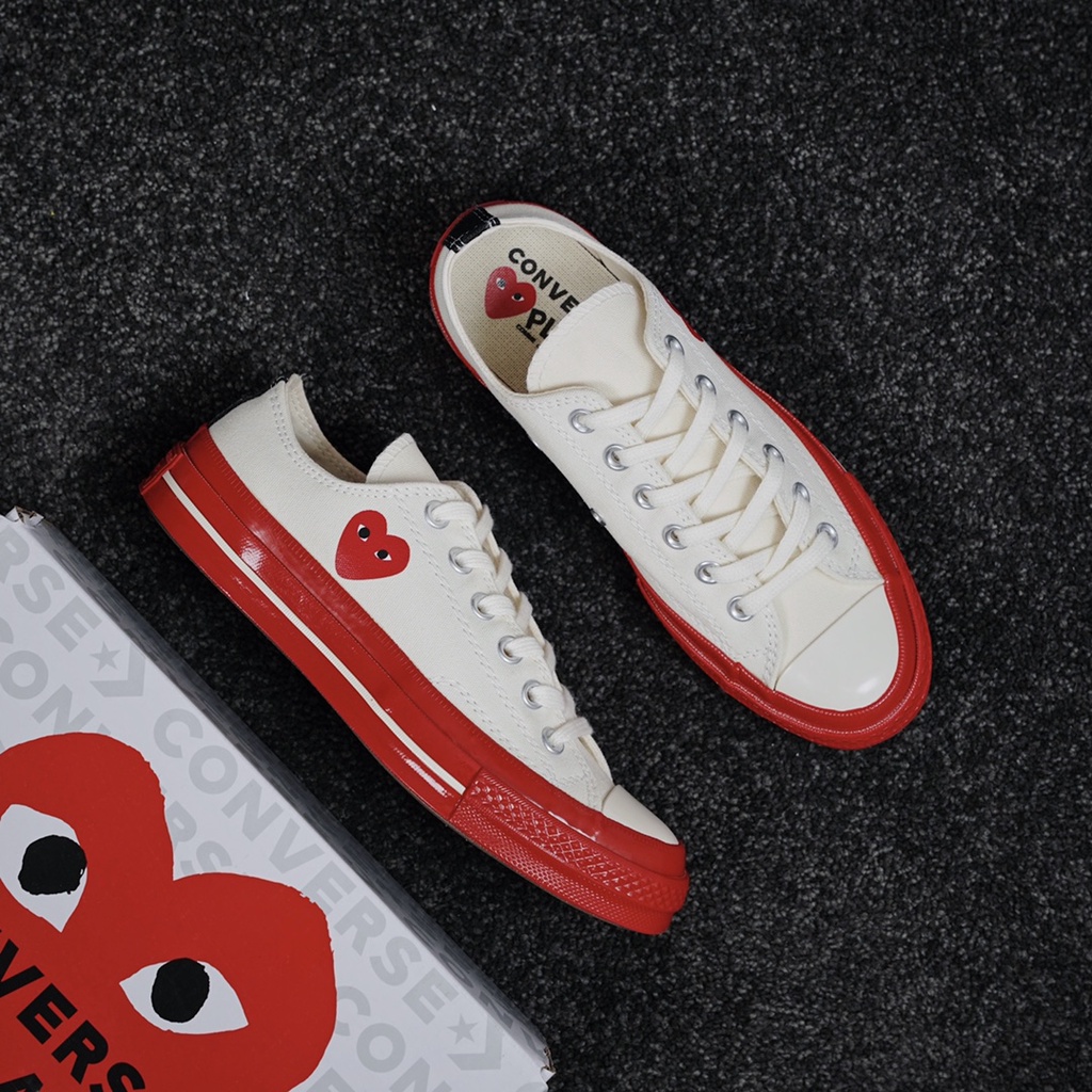 Cdg x Conve Chuck Taylor 1970s Red Sole 12th Anniversary Men Women ...