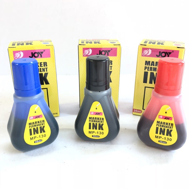 Joy Marker Permanent Ink 30ml BLACK | Shopee Philippines