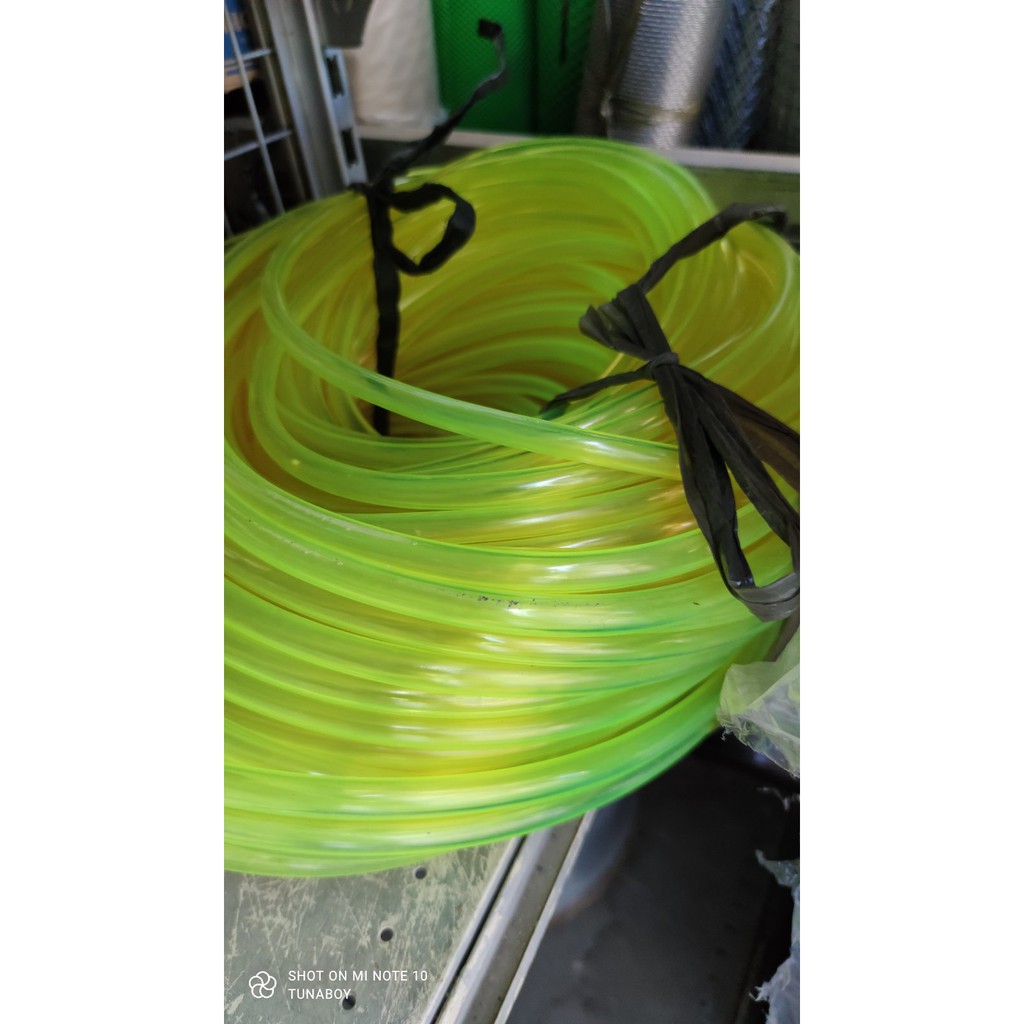 Plastic Hose / Level Hose Green Heavy Duty Thick / Makapal 1/4 , 5/16 ...