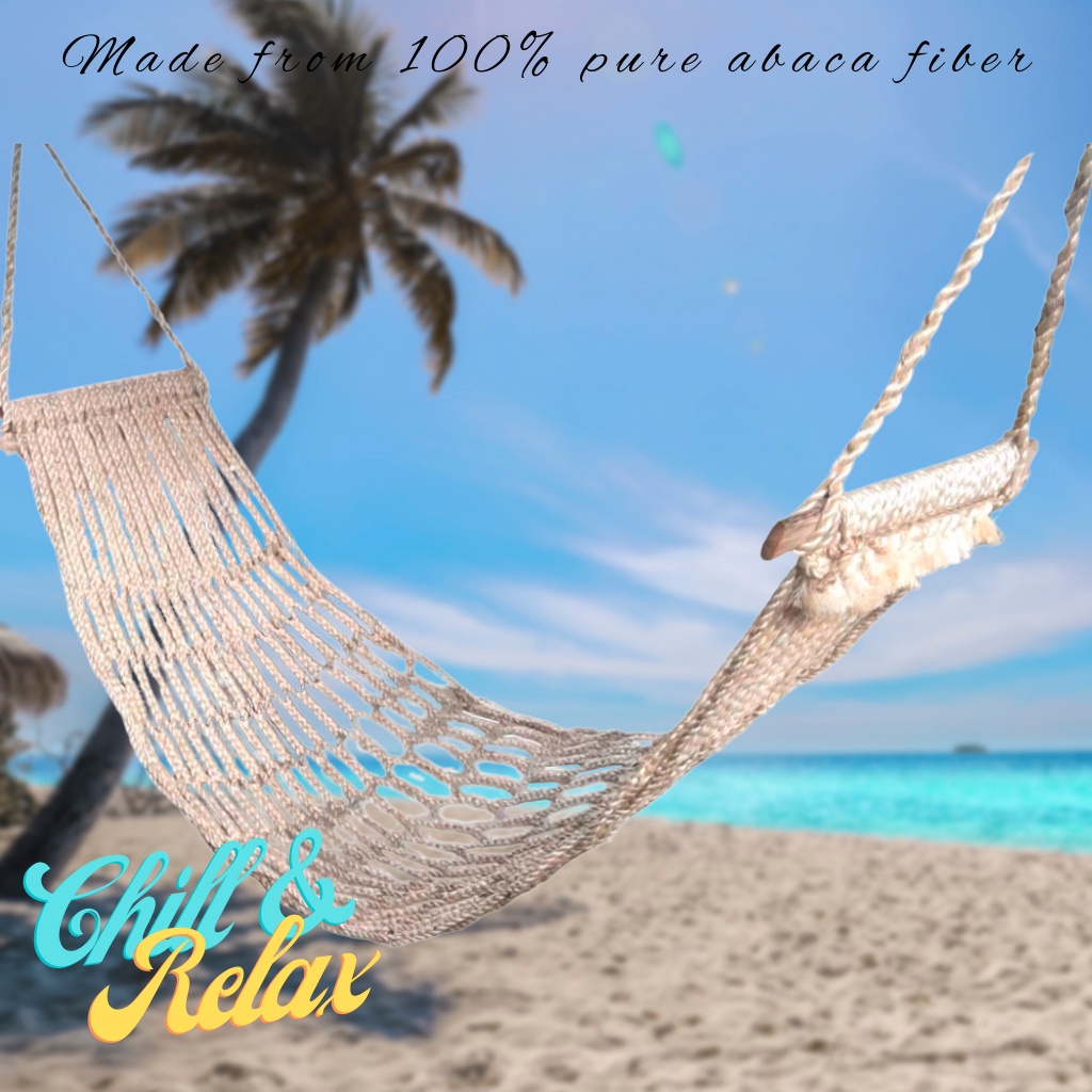 100% Pure Abaca Hammock - Handwoven, Eco-Friendly Comfort from Bicol ...