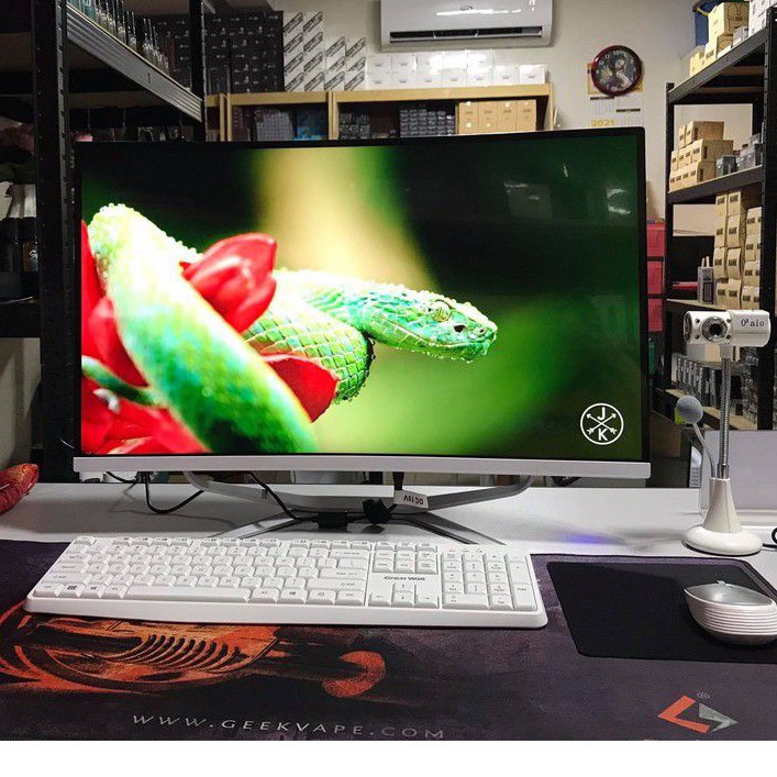 All in one PC Computer set Intel core i7-9700 4k 27-inch Curved Screen ...