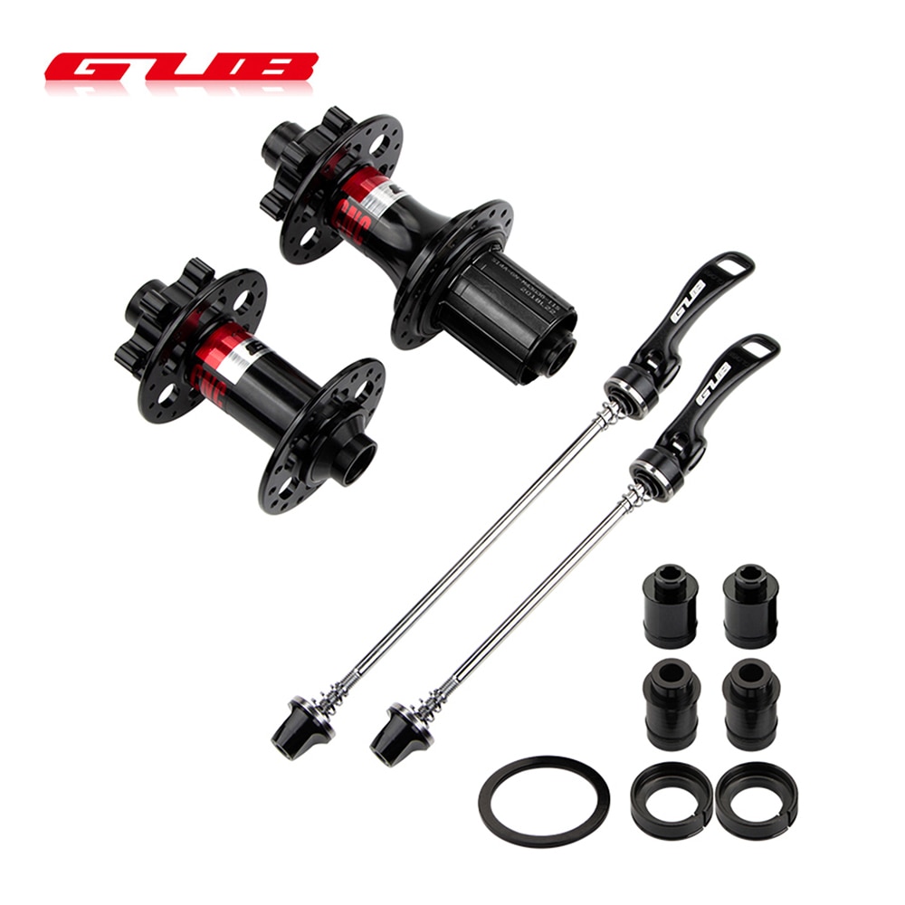 GUB 1351 32 Holes 6 Pawls Quick Release Bicycle Hubs MTB Mountain Bike ...