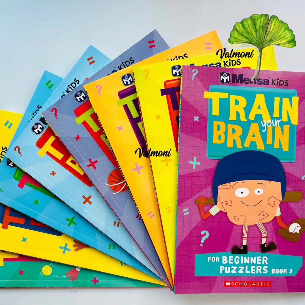 VMI#409 Mensa Train Your Brain Puzzles | Shopee Philippines