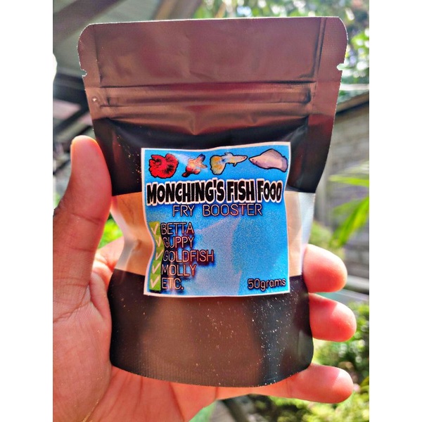 Fry Booster Betta-Guppy-Mollies (Powder) 50g | Shopee Philippines