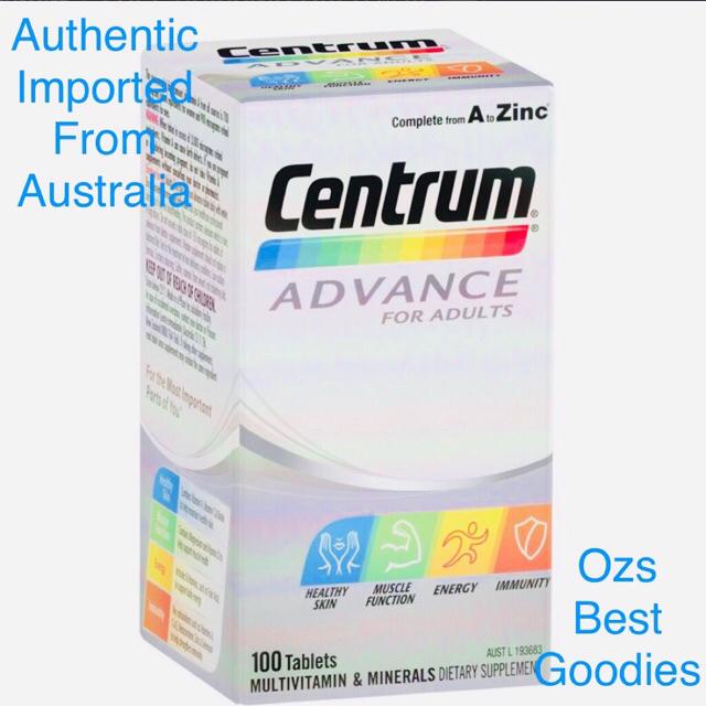 Centrum Advance Multivitamin Adult 100/90 /50 tablet | Shopee Philippines