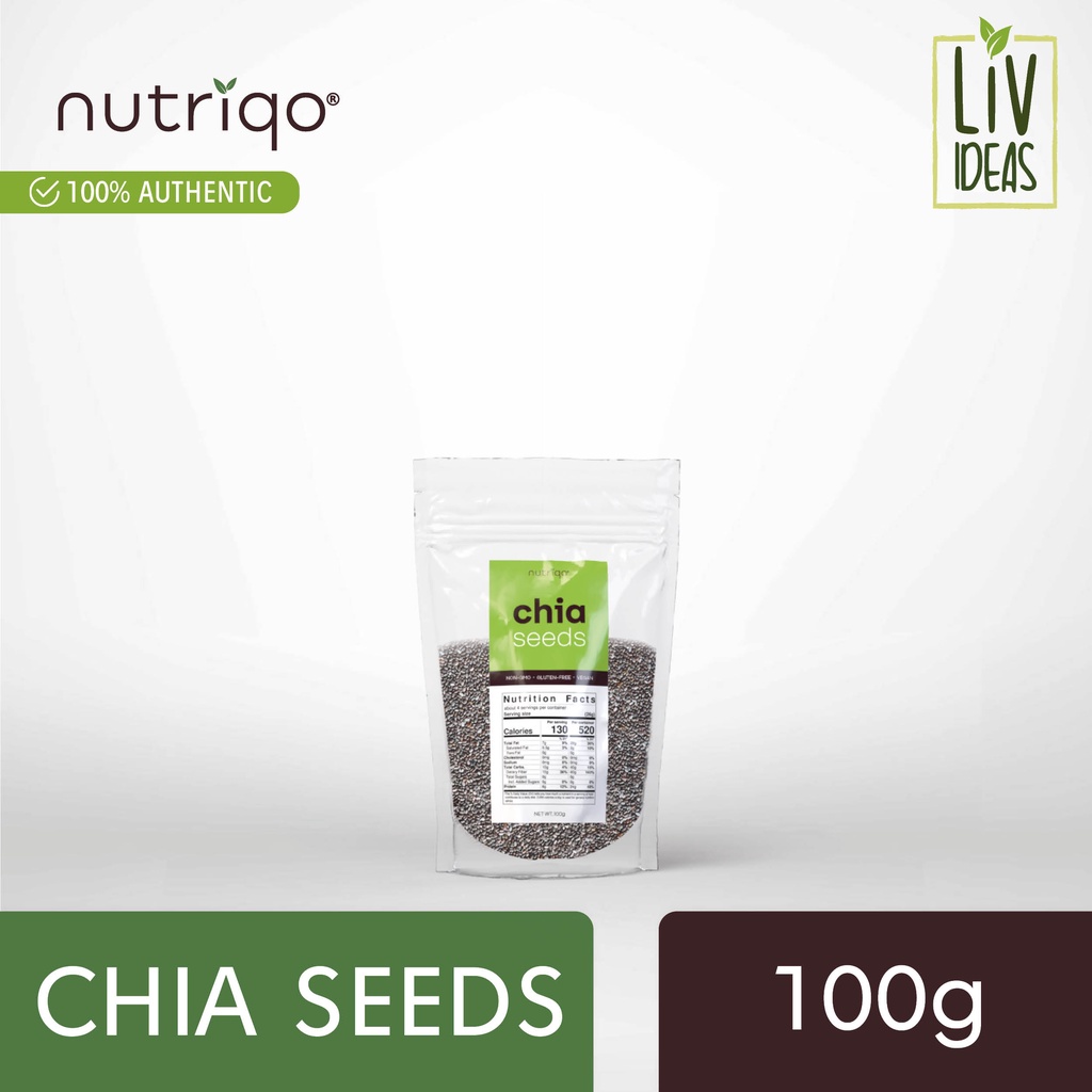 Nutriqo Chia Seeds 100g | Shopee Philippines