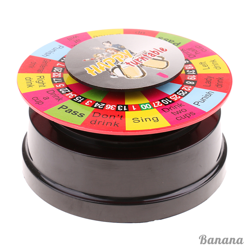 Electric Turntable Novelty Drinking Game Adults Party Supply | Shopee ...