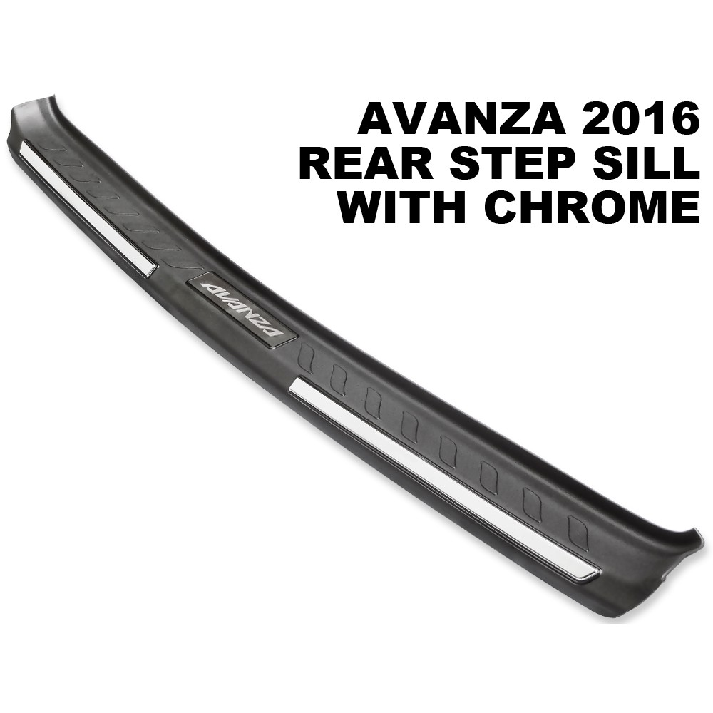 Avanza 2016-2021 Rear step sill / Rear Bumper Protector / stepsill ...