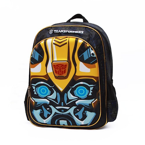 Transformer Bumble Bee Optimus Prime LARGE Original School Backpacks ...