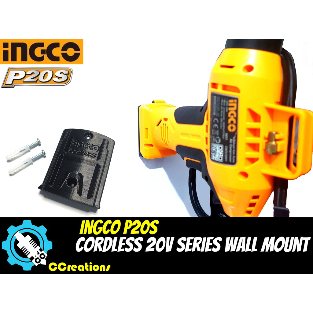 Ingco P20s Cordless 20v Series Tools Wall Mount Only | Shopee Philippines