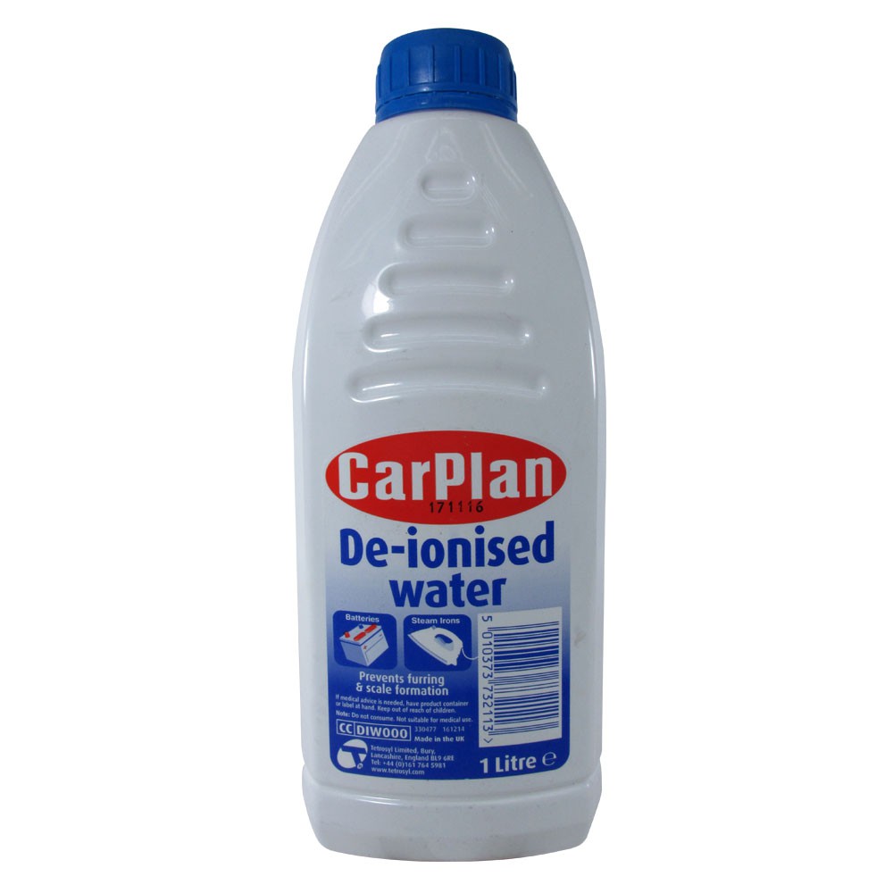 Carplan De-Ionized Water 1 Liter | Shopee Philippines