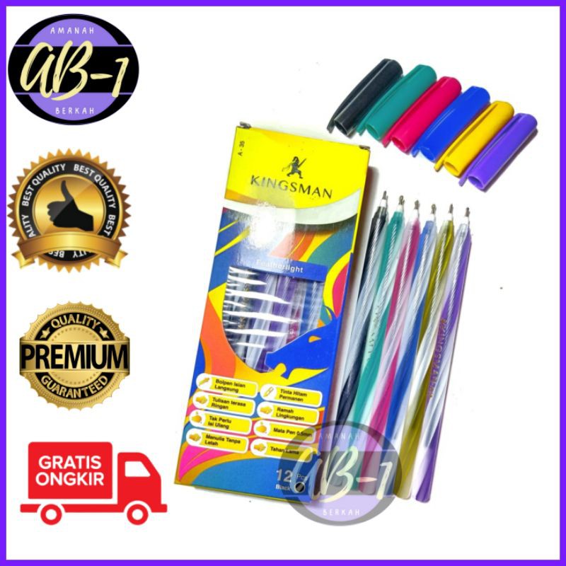 LILIN 12 PCS SCREW PENS KINGSMAN WAX PEN/S PEN/S PEN/S | Shopee Philippines