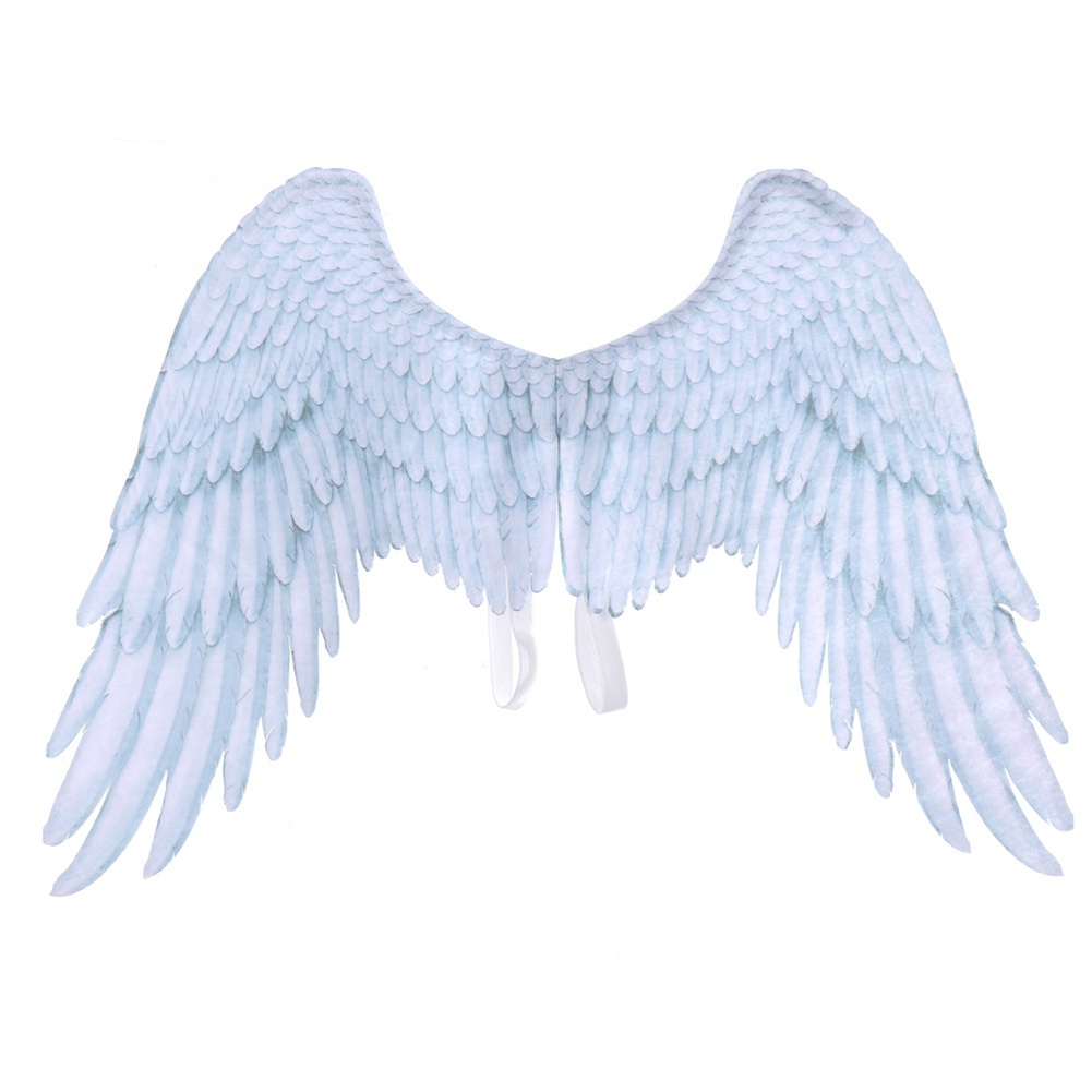TIM-Kids PU Foam Soft Angel Wings Children Cosplay Costume Black White ...