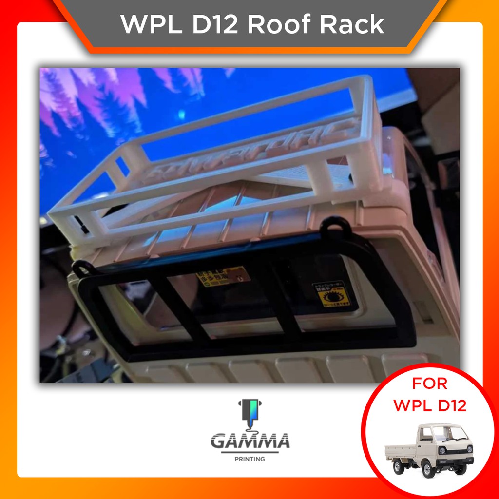 Wpl D12 Roof Rack Drift Upgrade Suzuki Carry - RC Truck | Shopee ...