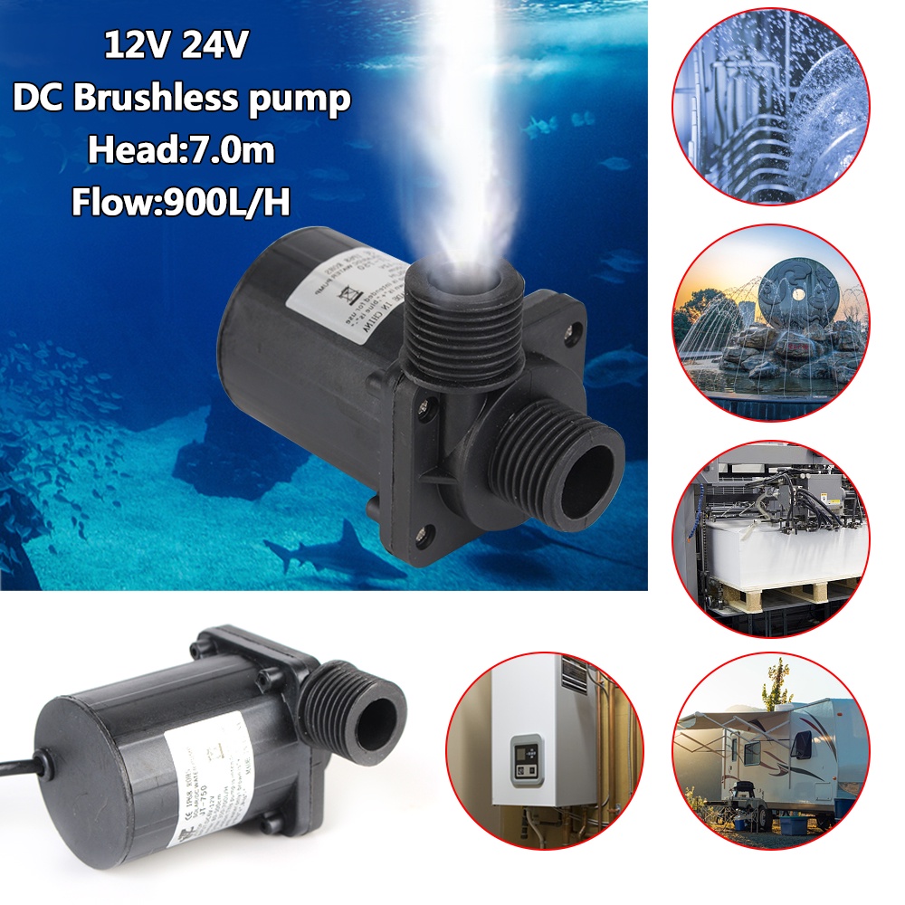 Brushless Solar Motor Water Pump Water Heater Shower Floor Heating ...