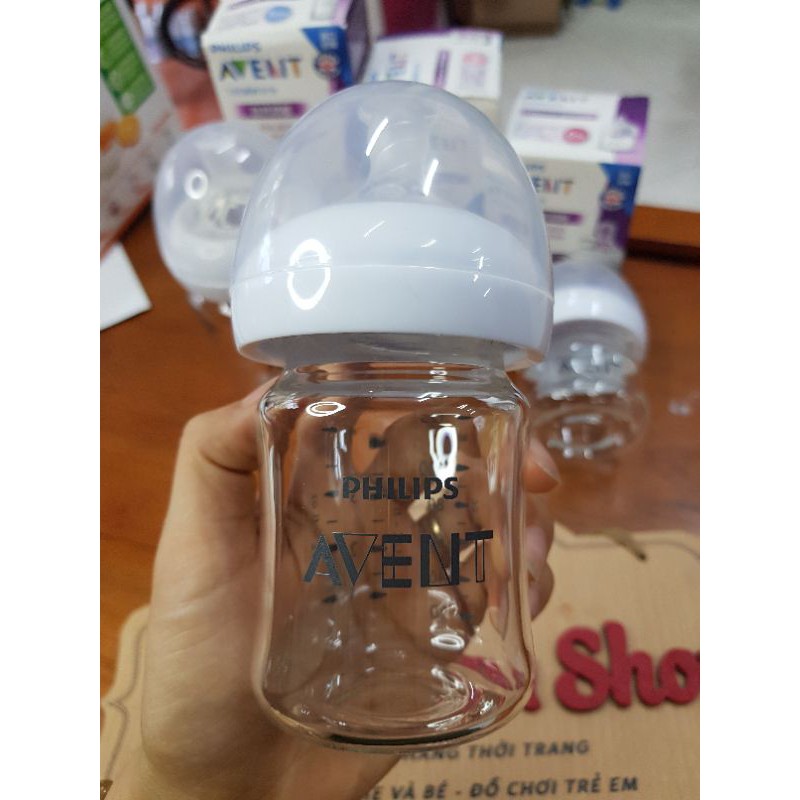 Avent Natural Glass Milk Bottle 60ml/120ml/ 240ML | Shopee Philippines