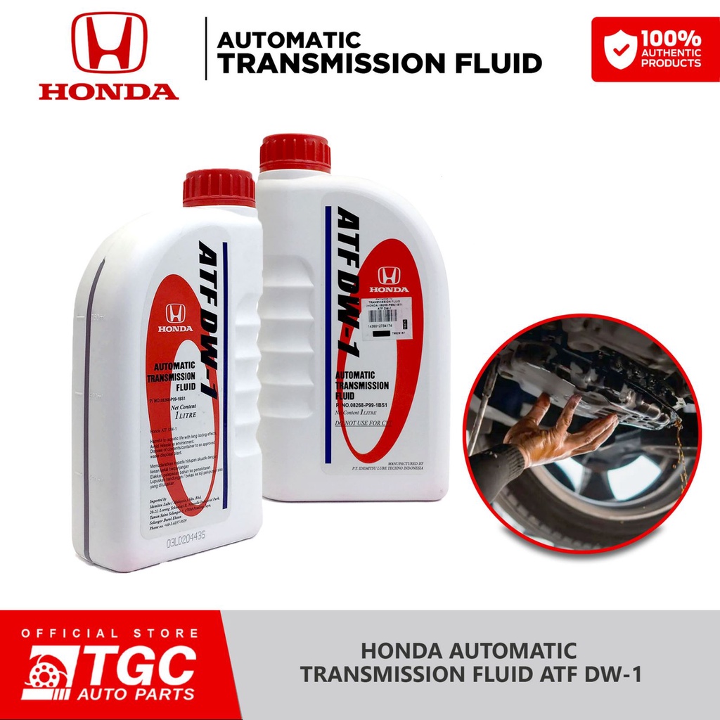 Honda Genuine Automatic Transmission Fluid ATF DW-1 1L | Shopee Philippines