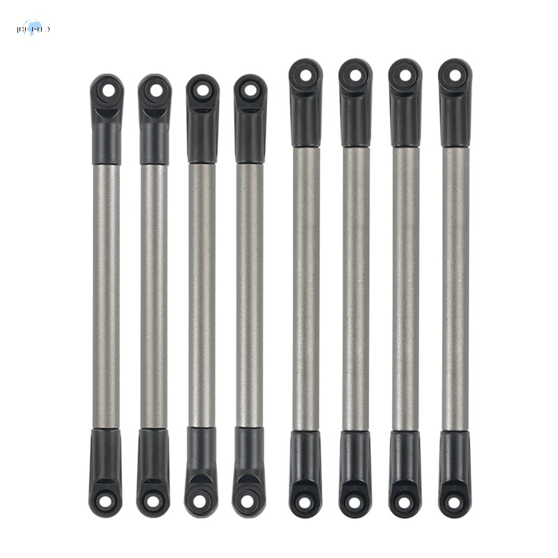 8Pcs Metal Link Rod Pull Rod 275MM Wheelbase for 1/10 RC Crawler Car ...