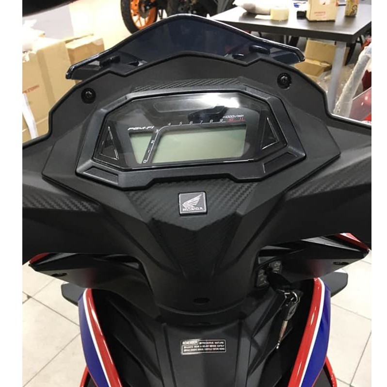 HONDA RS150 V2 VERSION METER TINTED SMOKE / RAINBOW / TITANIUM | Shopee ...