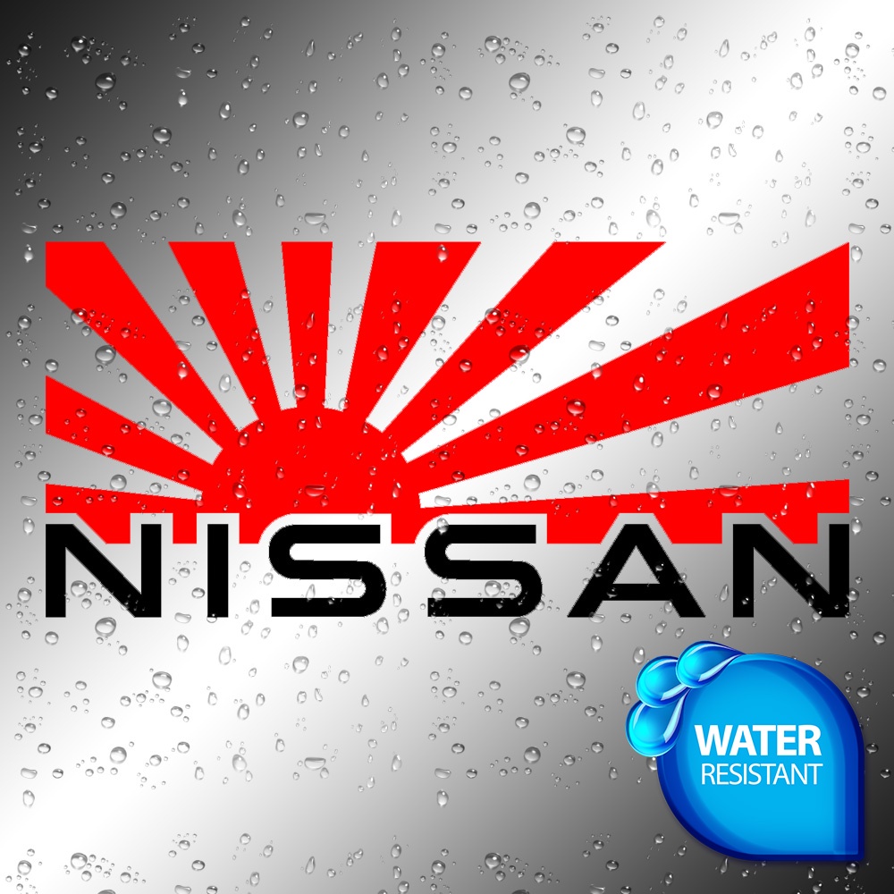 1X Sticker Nissan Japan | Vinyl Die Cut | Dual Colors | JDM | Nippon ...
