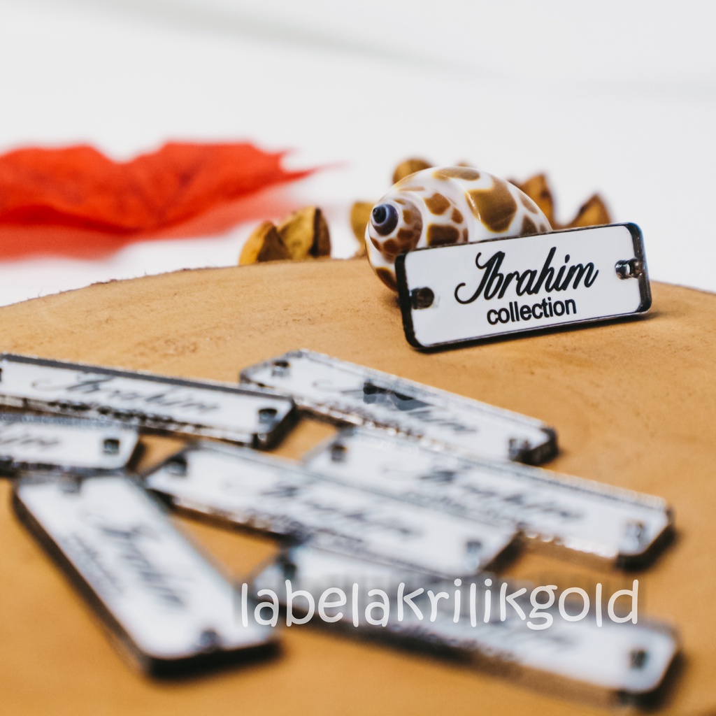 Hijab label | Clothes label | Acrylic label | Custom label | Hijab ...