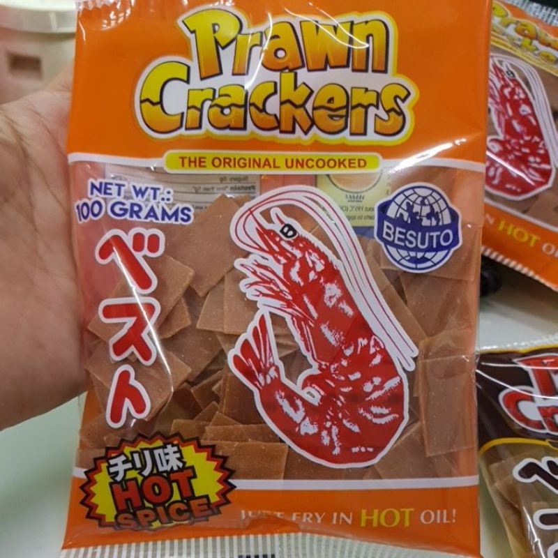 Besuto Prawn Crackers 100g Kropeck | Shopee Philippines