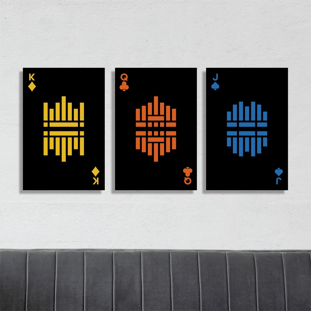 Home Room Wall Decoration Poker Playing Card Poster 20x30cm | Shopee ...