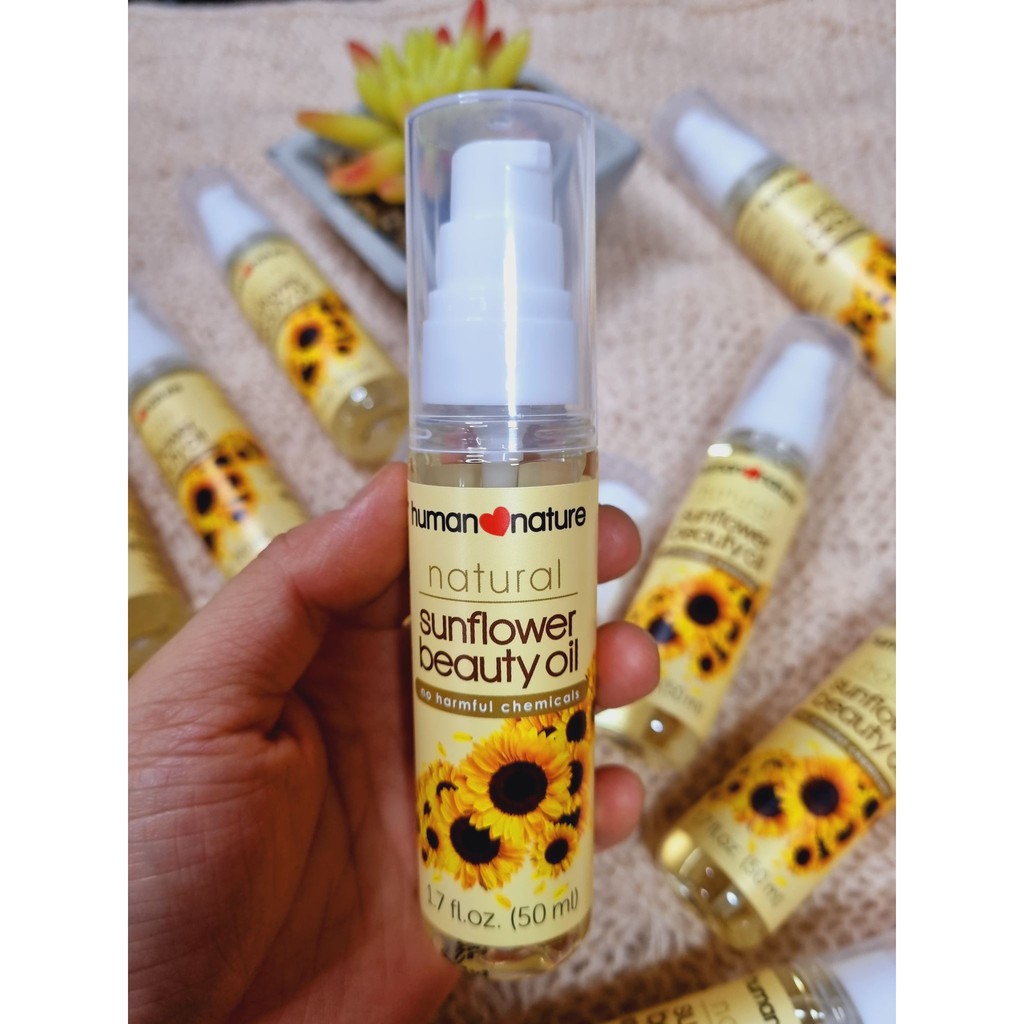 Human Nature Sunflower Beauty Oil | 100%Natural & Authentic | Onhand ...