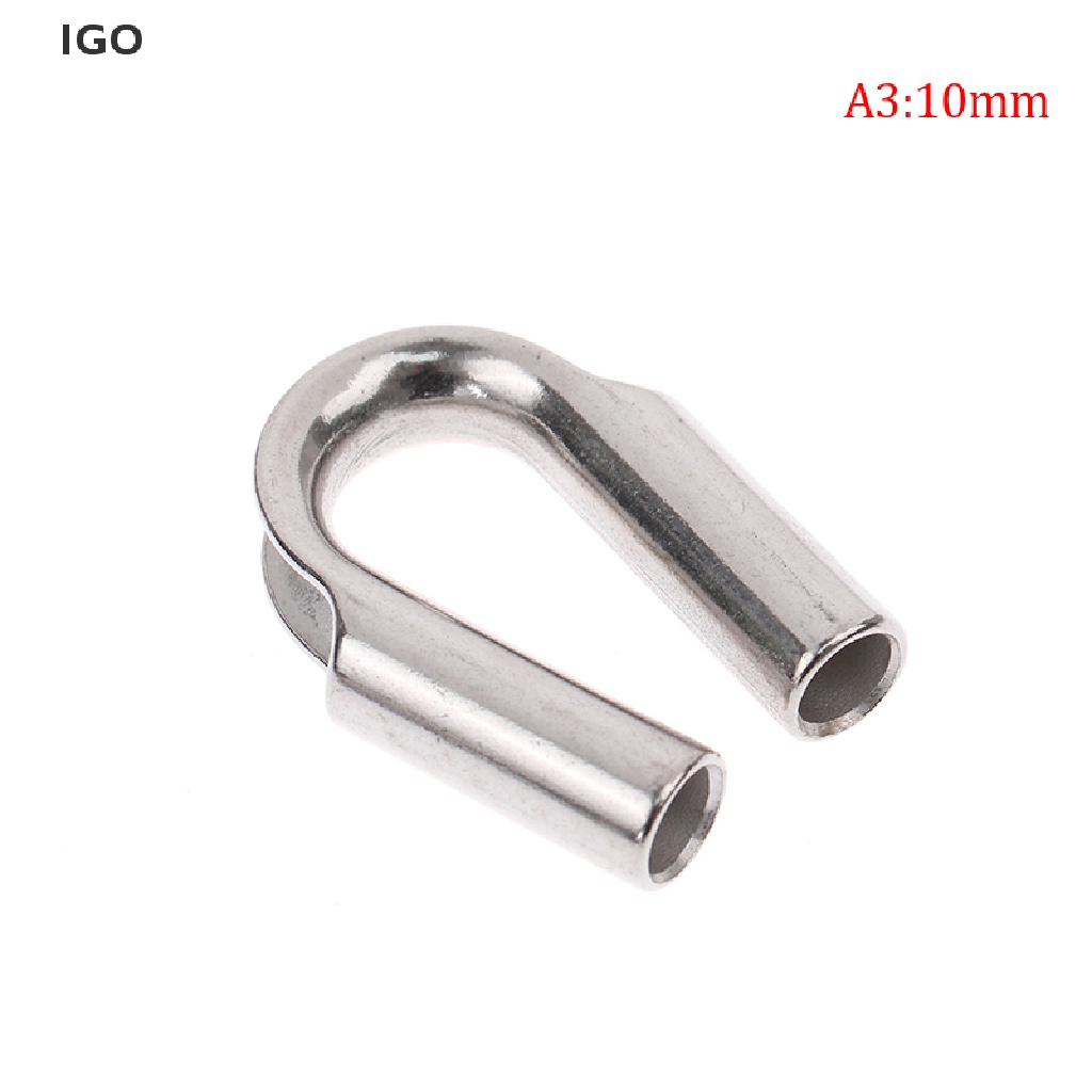 IGO 304 Stainless Steel Thimble 6mm 8mm 10mm 12mm Wire Rope Cable ...