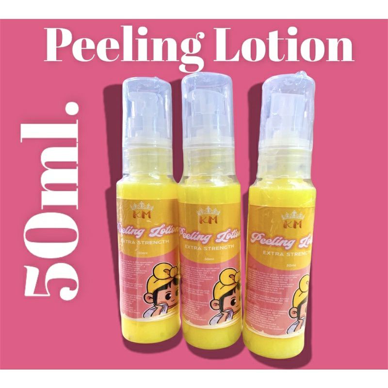 KM Original Peeling lotion 100/50ml.(extra strength) | Shopee Philippines