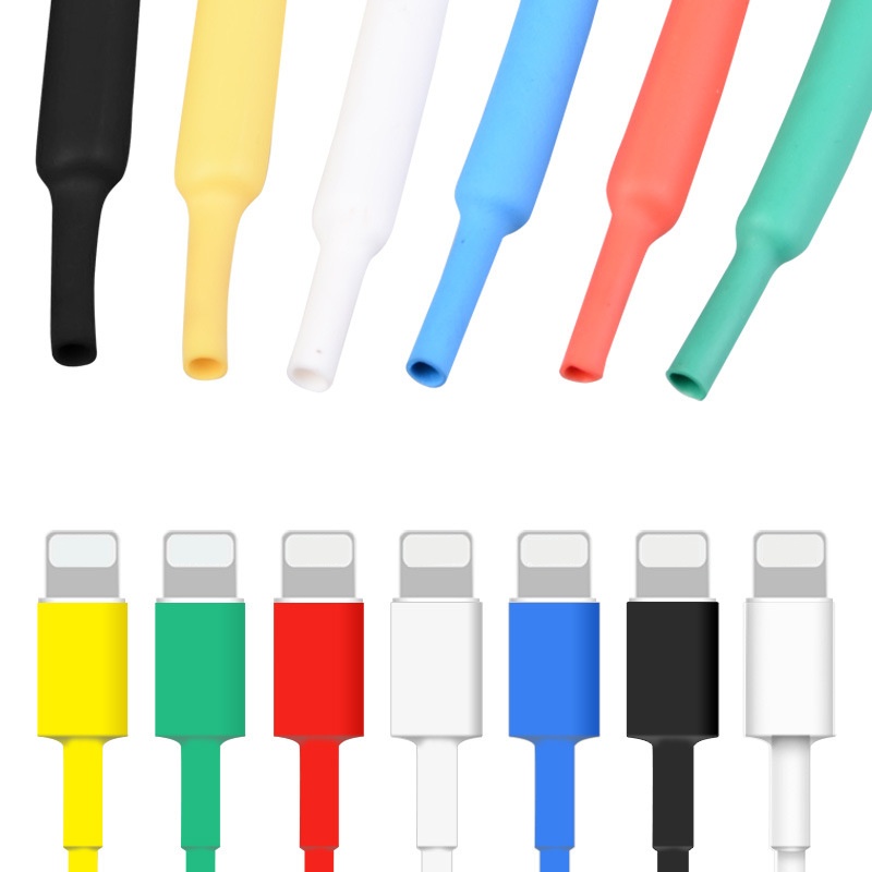 1 Box Data Cable Protection Cover / Wire Wrap Cable Heat Shrink ...