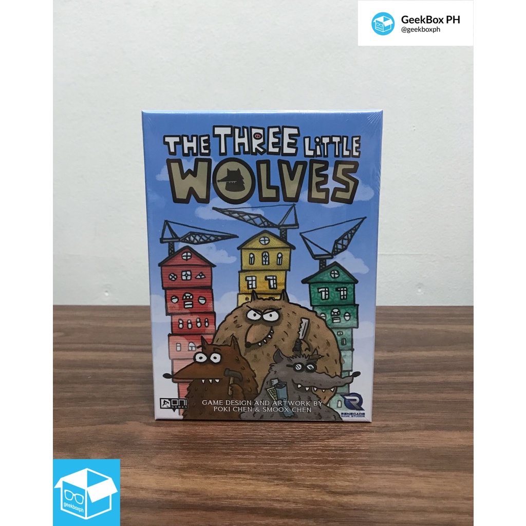The Three Little Wolves Board Game | Shopee Philippines
