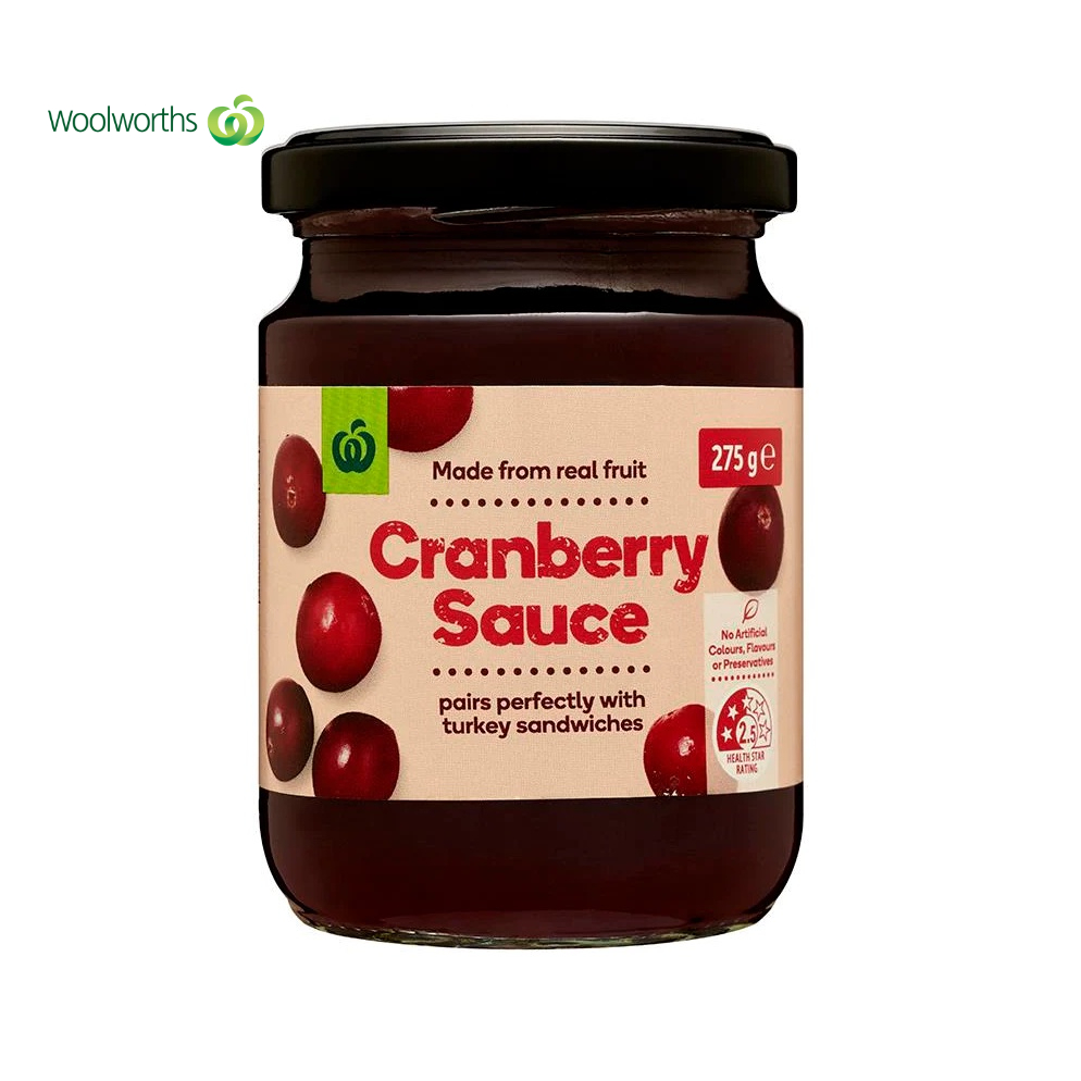 Woolworths Cranberry Sauce 275g | Shopee Philippines