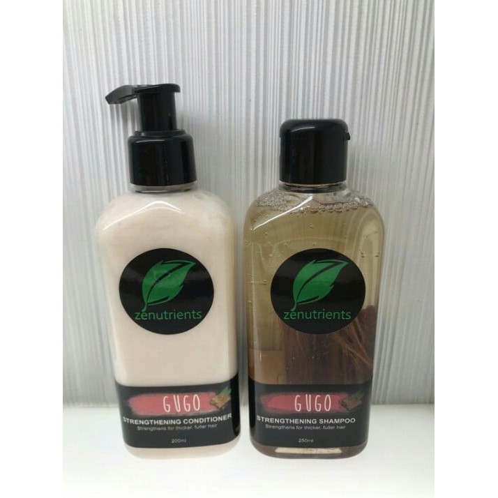 Zenutrients (Gugo) Strengthening Shampoo & Conditioner. | Shopee ...
