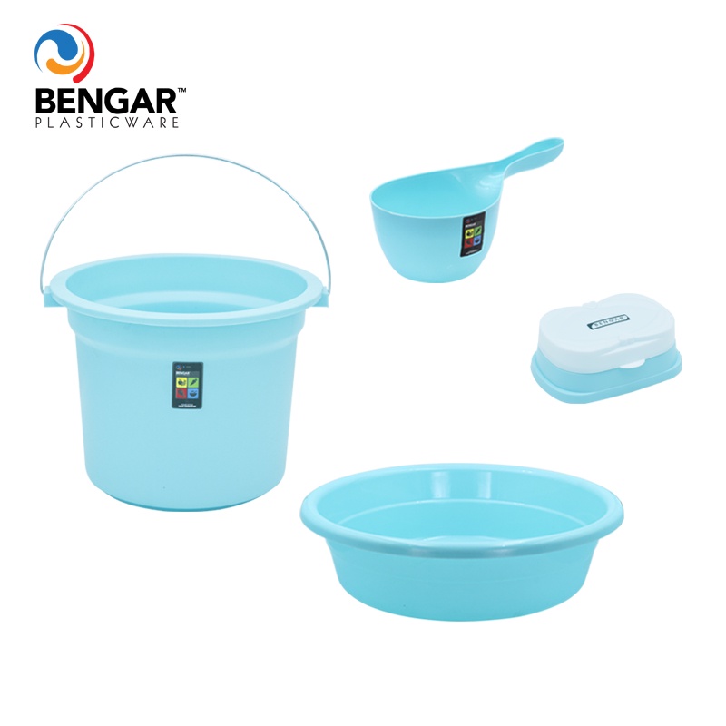 Dipper Dish Soap Water Bucket Bathroom Set Case Basin Laundry Pail ...