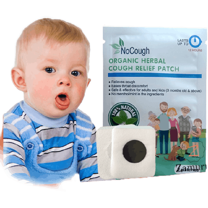 2 PATCHES Trial Pack NOCOUGH Goodbye Ubo NoCough No Cough Organic ...