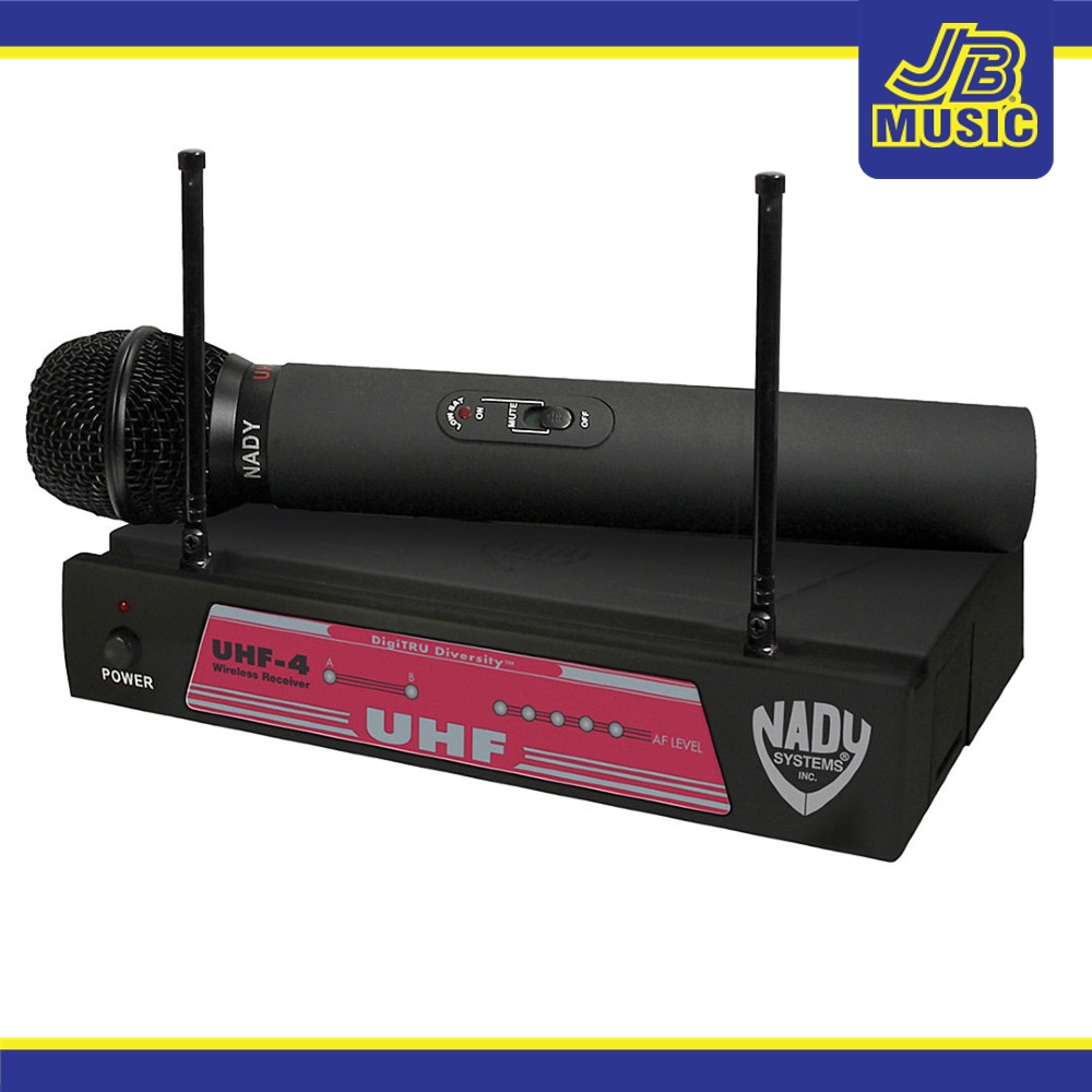 Nady - Handheld UHF Wireless Microphone System (UHF-4HT/CH17 ...