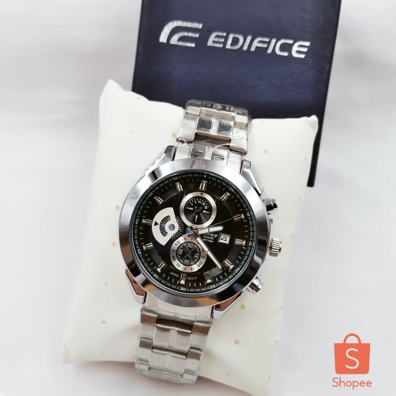 CA049 Edifice Analog Japan Movement For Men Water resistant | Shopee ...