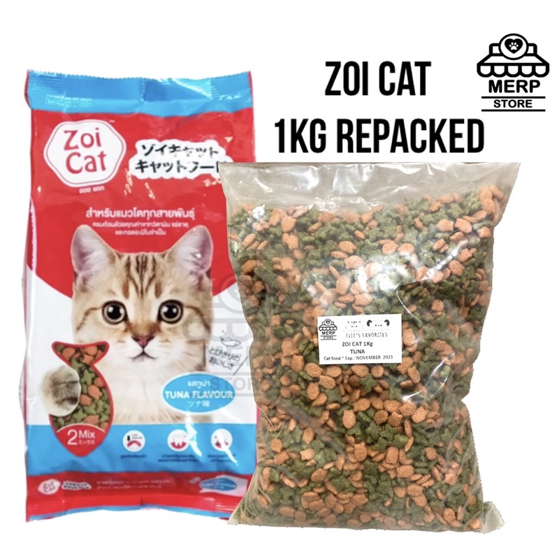 Zoi Cat Dry Food 1kg Tuna Flavor, Affordable, Tasty Cat Food | Shopee ...