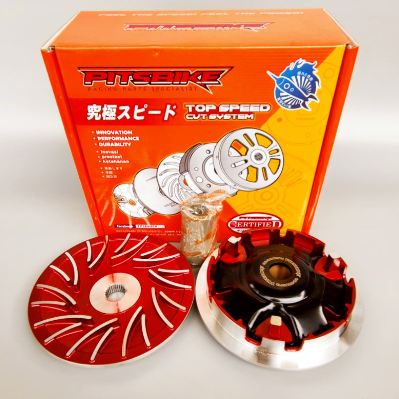 PITSBIKE PULLEY SET CLICK 125/150 "118mm" (VER.3) | Shopee Philippines