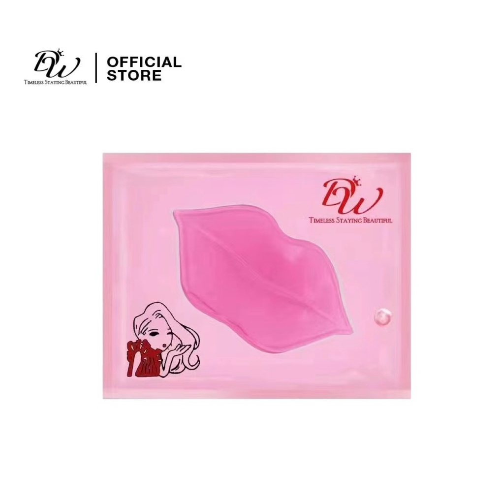DW Lips Mask For Moisturizing Pink Collagen Crystal Lip Mask | Shopee ...