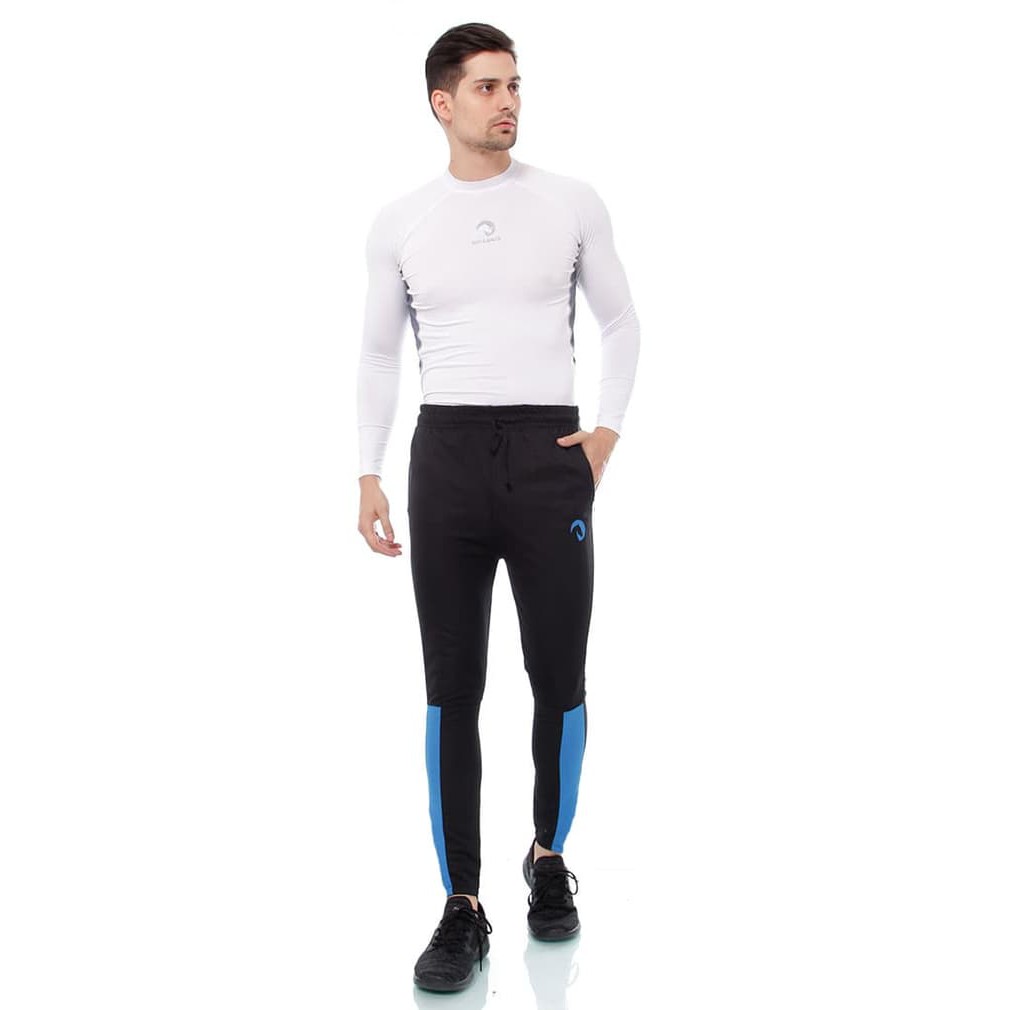 WLDS WALDOS Men's Gym Running Fitness Sweatpants Blue Shine | Shopee ...