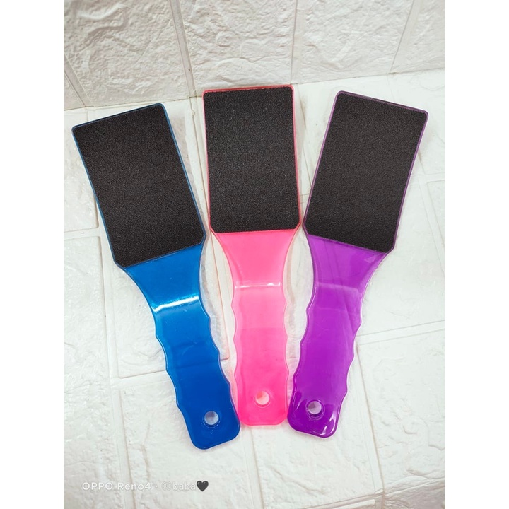 FOOT FILE double side curved soft feet pedicure dry rough skin 1pcs ...