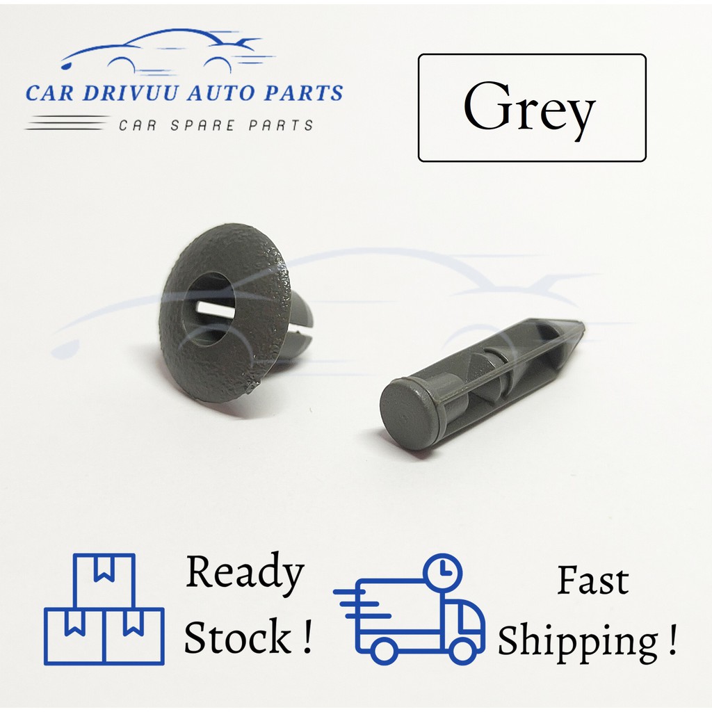 Proton Saga, Iswara, Wira, Satria Rear Boot Trim Clip (1PC) | Shopee ...