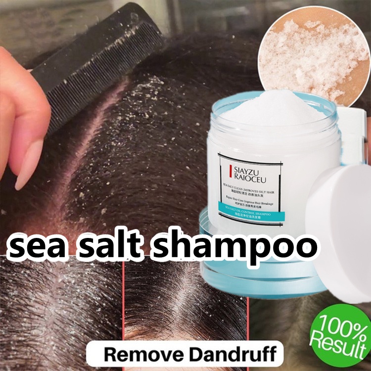 Sea Salt Shampoo Psoriasis Scalp Cleanser Anti Dandruff Shampoo Scalp ...