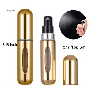 Perfume Atomizer Mini Perfume Refillable Bottle Portable Aluminum ...