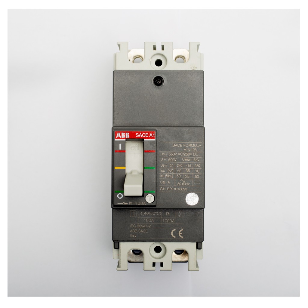 ABB Breaker MCCB Formula A1N 125 TMF 100A 2P (36kA) Ship Now! | Shopee ...