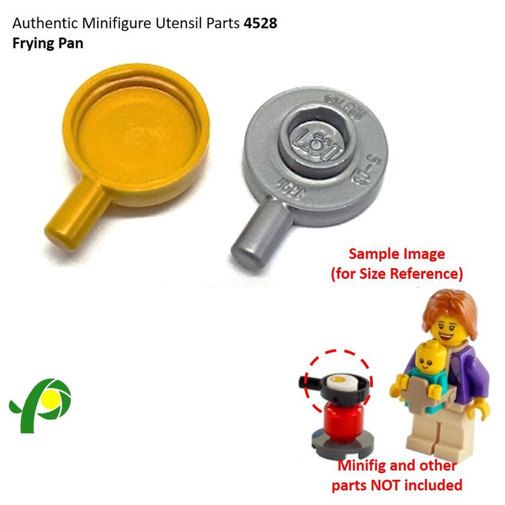 LEGO Minifigure Utensil Parts 4528 Frying Pan Sold per piece Authentic ...